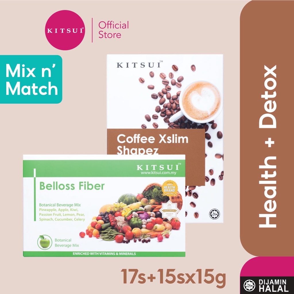 [Mix n' Match] KITSUI Coffee Xslim Shapez 17's x 15g + KITSUI Belloss ...