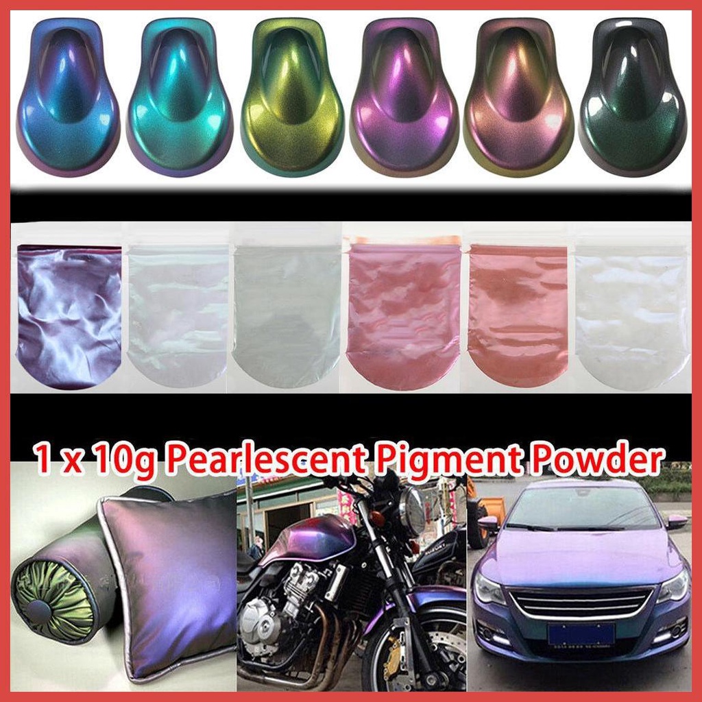 Blue To Purple Chameleon Paint Powder Odorless Pearlescent Pigment ...