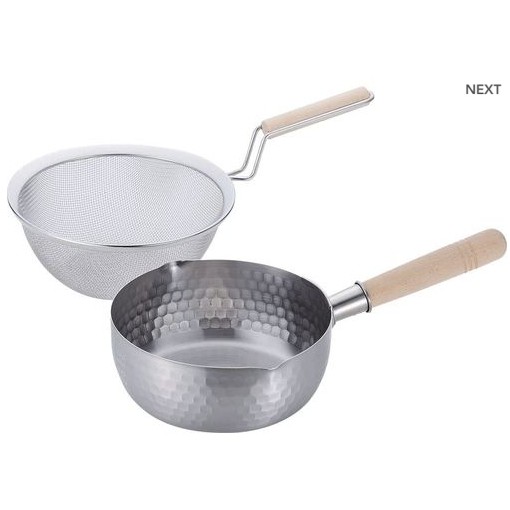 Japan Caishian Wooden Handle Snow Pan 18CM (With Filter Mesh) | Shopee ...