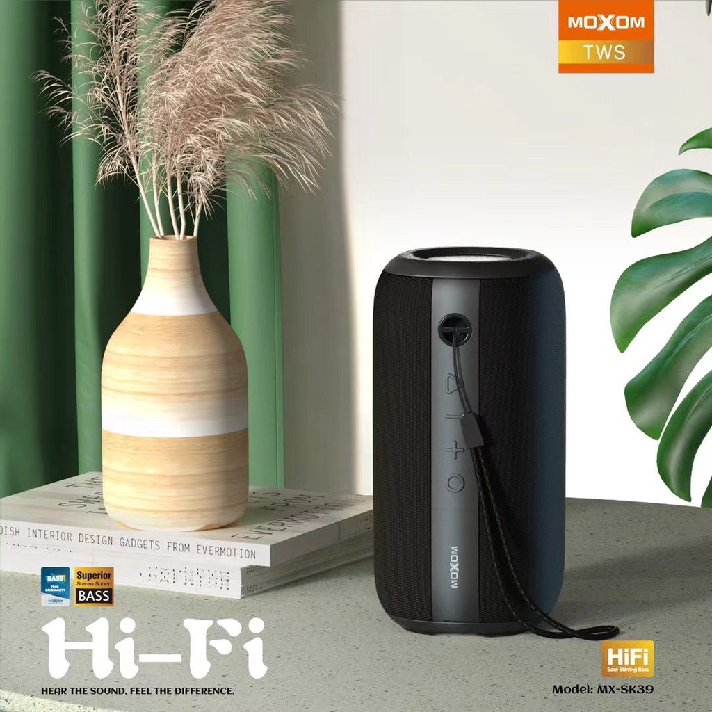 MOXOM MX-SK39 SK39 Elven Wireless Speaker Bluetooth TWS Water Proof IPX ...