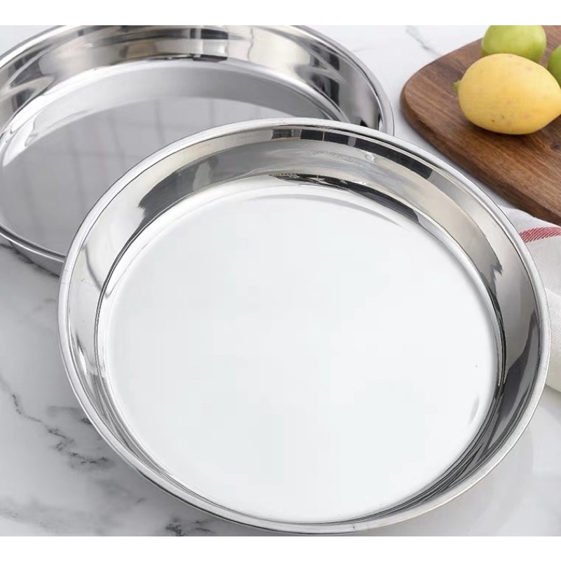 - ES TRADING READY STOCK - High Quality Stainless Steel Round Cake ...