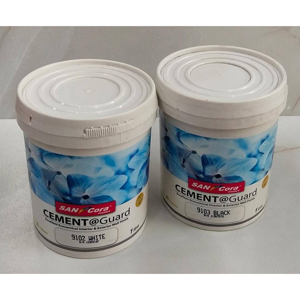 [100% ORIGINAL] ~1 LITRE~SANCORA CEMENT GUARD INTERIOR & EXTERIOR ...