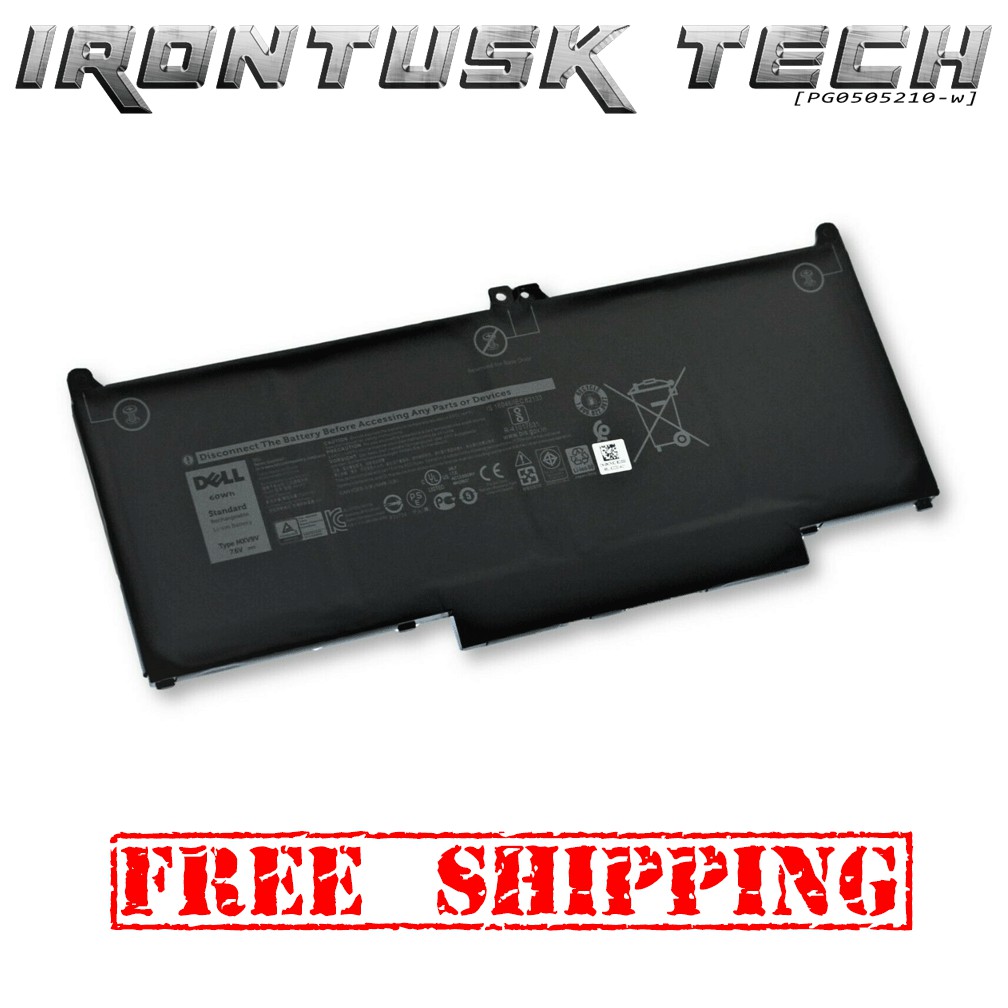 100% ORIGINAL DELL LATITUDE 7300 / 7400 LAPTOP BATTERY - 5VC2M / MXV9V ...