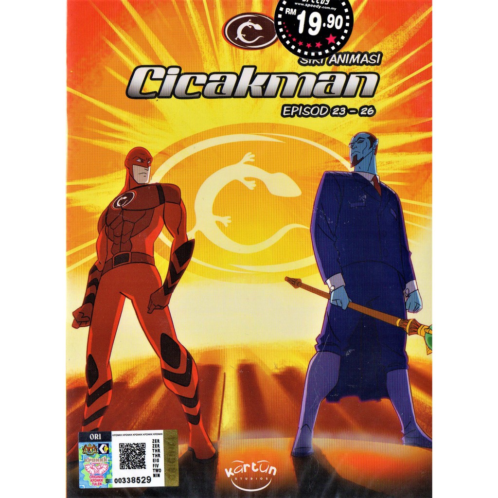 Cicakman - Siri Animasi Episod 23 - 26 ( DVD ) | Shopee Malaysia