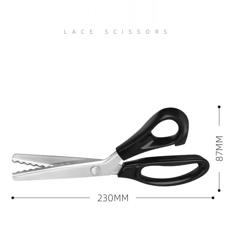 🔥READY STOCK🔥 Tailor Scissors Triangle Tooth Sewing Scissor / Zigzag ...