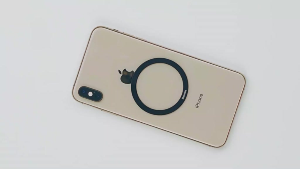 Baseus Magnetic Sticker For Wireless Charger Metal Plate Ring For ...