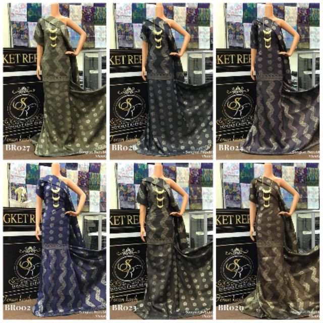 Songket Tenun Kasih Bunga Tanjung | Shopee Malaysia