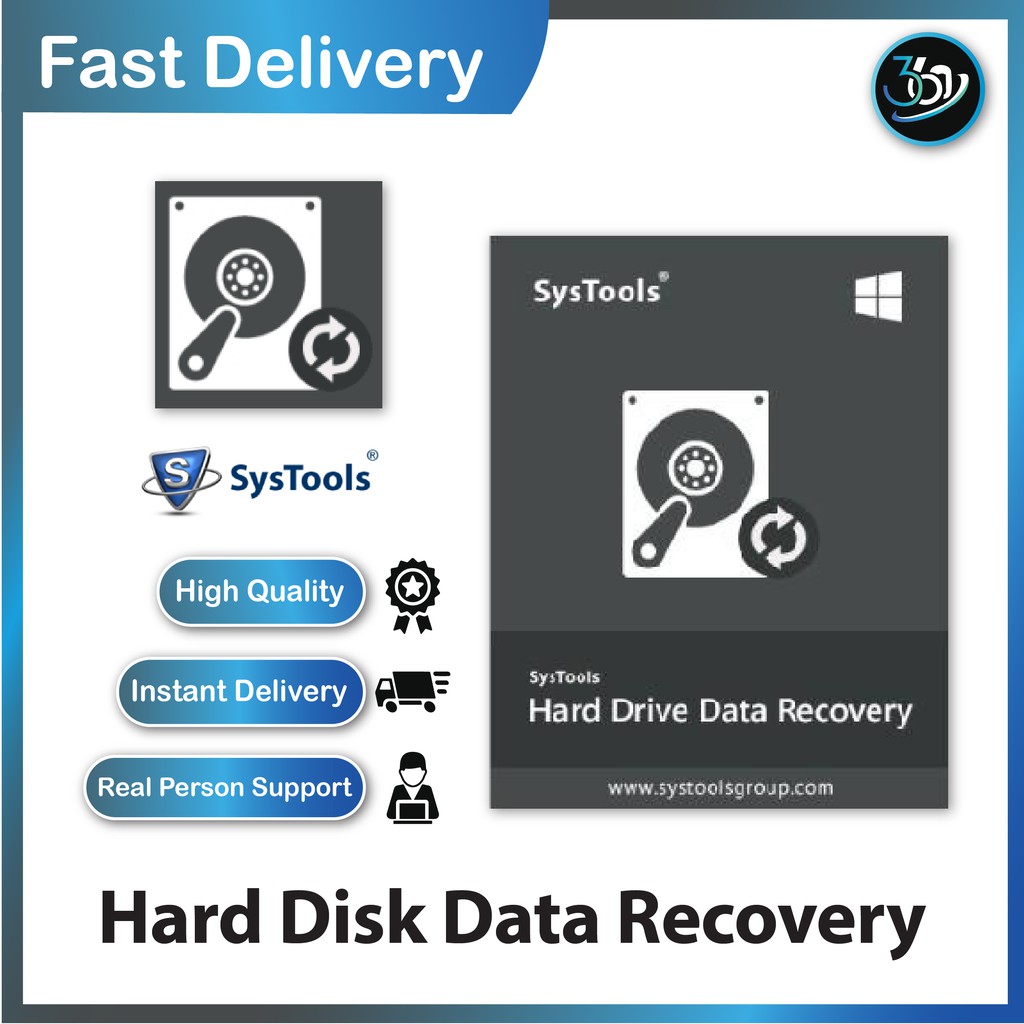 SysTools Hard Disk Data Recovery v11 | Shopee Malaysia