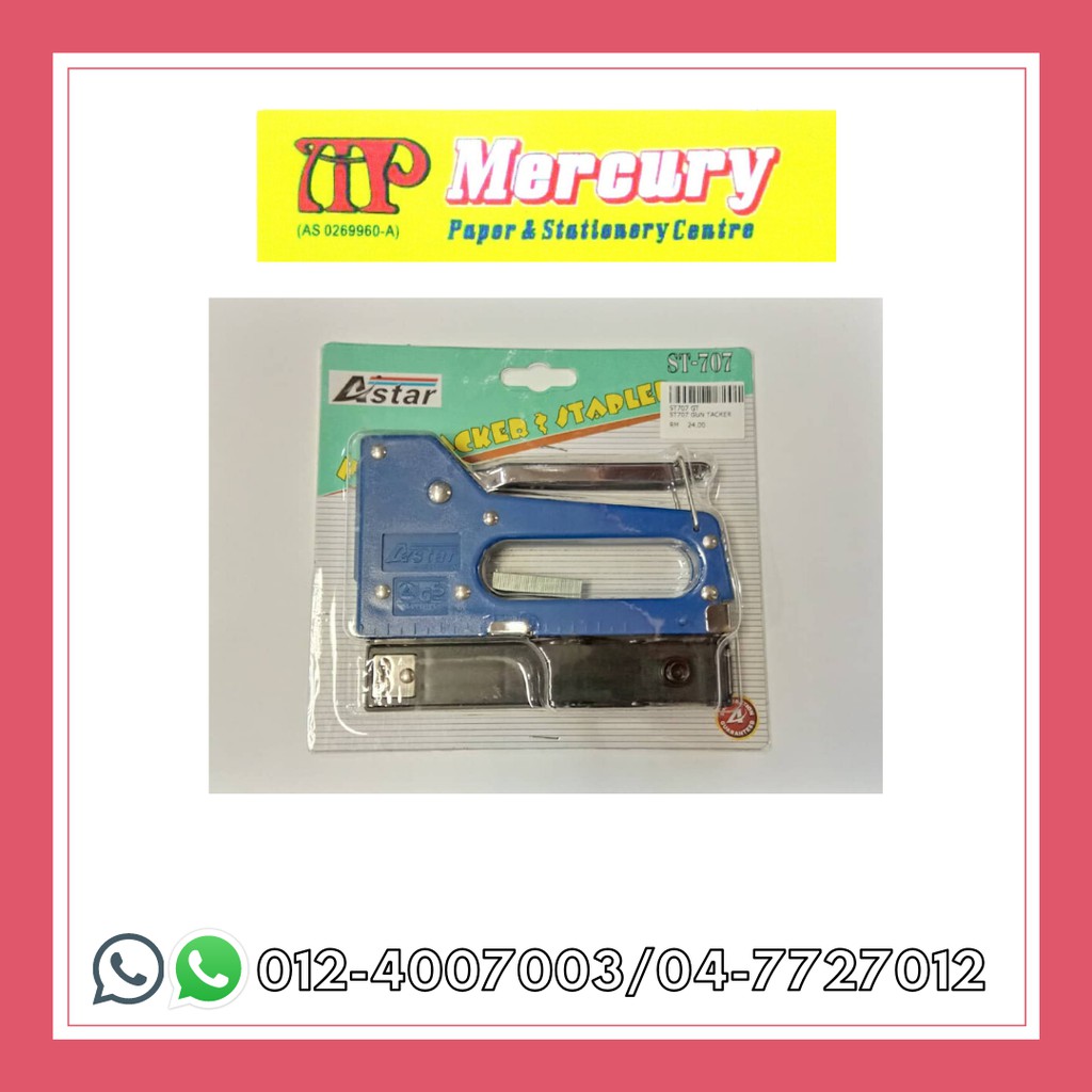 Mini Tacker & Stapler (ST-707) | Shopee Malaysia