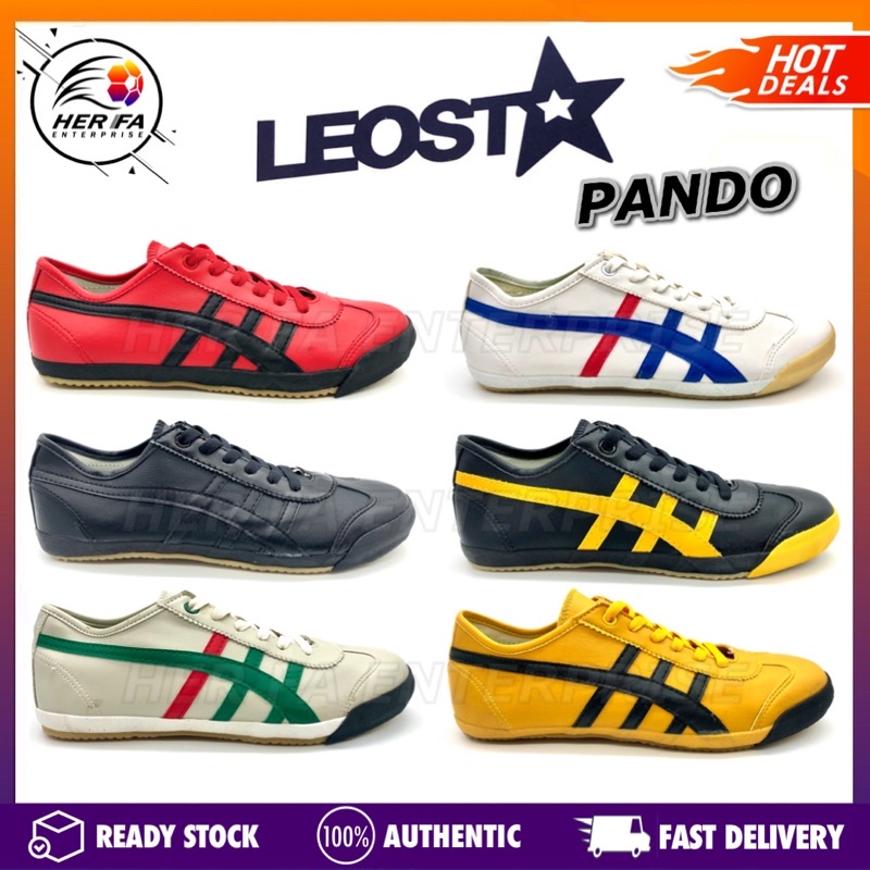 LEO Pando Futsal Indoor Shoes (PVC) Kasut Pando Leost Star | Shopee ...