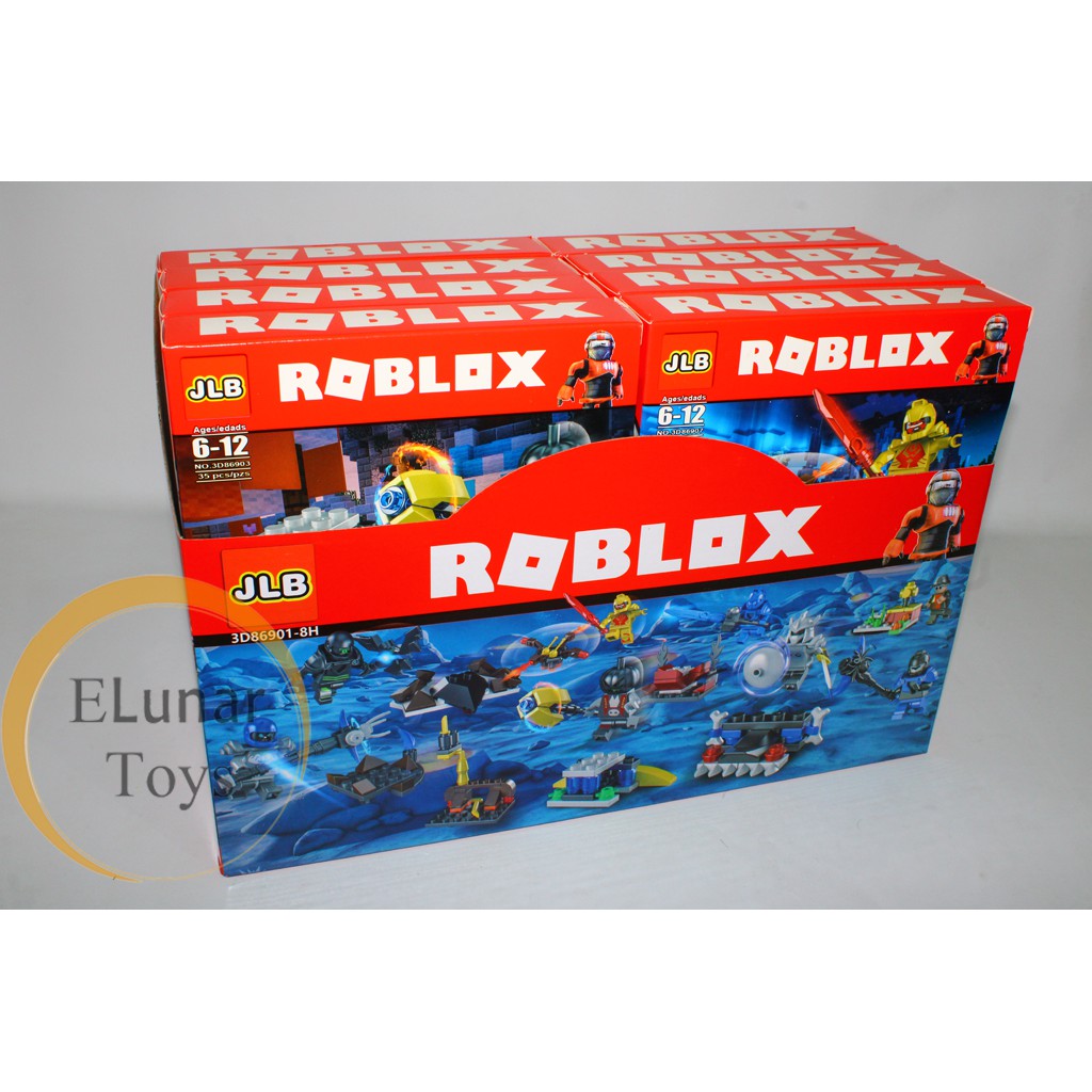 Jlb Roblox Minifigure Block Toy (FULL SET) | Shopee Malaysia