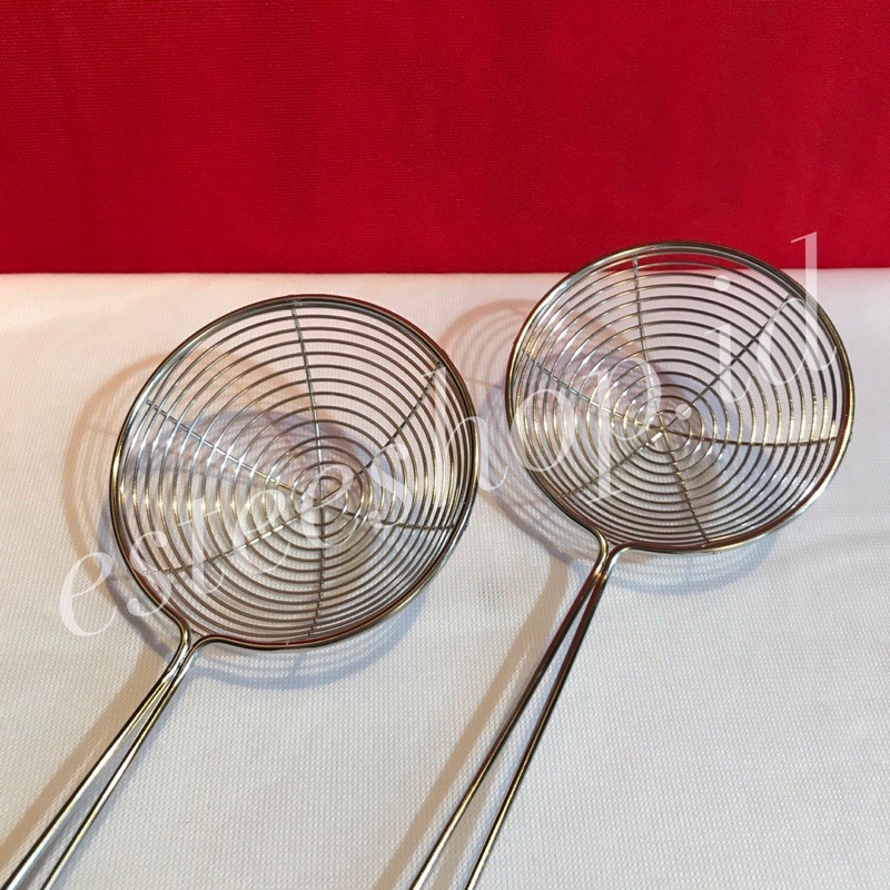 Long Handle Stainless Steel Boba Bubble Tea Strainer Spoon | Shopee ...