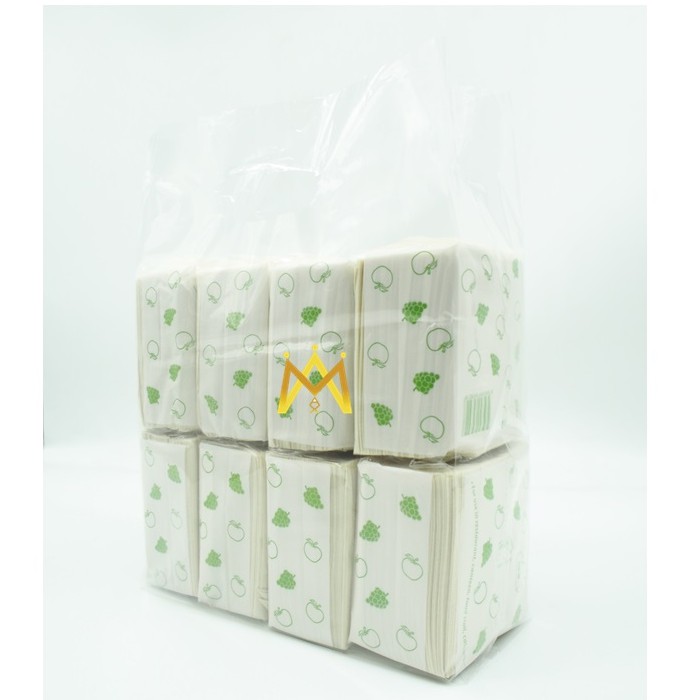 2 PLY Pop Up Bamboo Pulp Tissue (1 Bag x 8 Packs x 150 Sheets) | Shopee ...