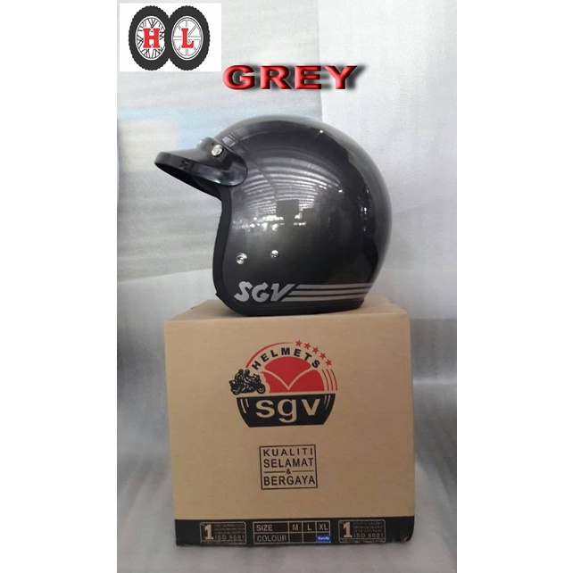 SGV HELMET SGV 62 SPECIAL SIZE XL(3 button)Topi Keledar SGV Helmet ...