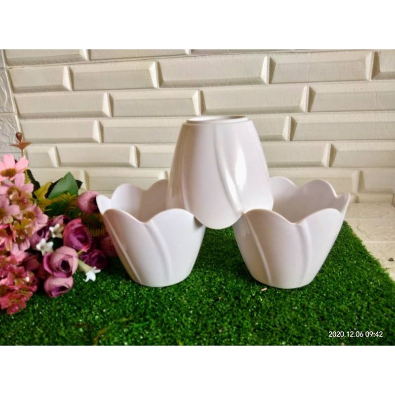 Pasu Untuk Gubahan Orkid / Vase Melamine Material Quality💥💥 | Shopee ...