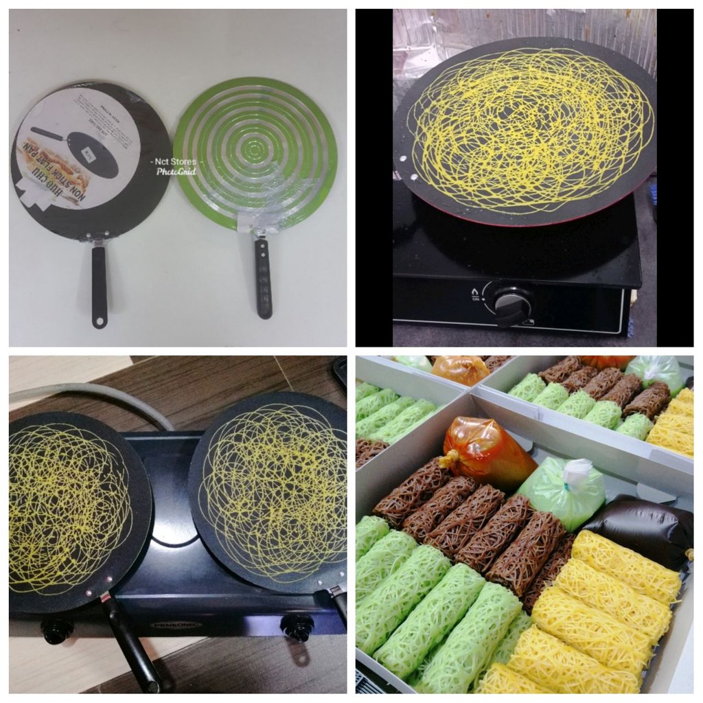 HARGA TERMURAH NON-STICK FLAT PAN UNTUK ROTI JALA, LEMPING, ROTI CANAI ...