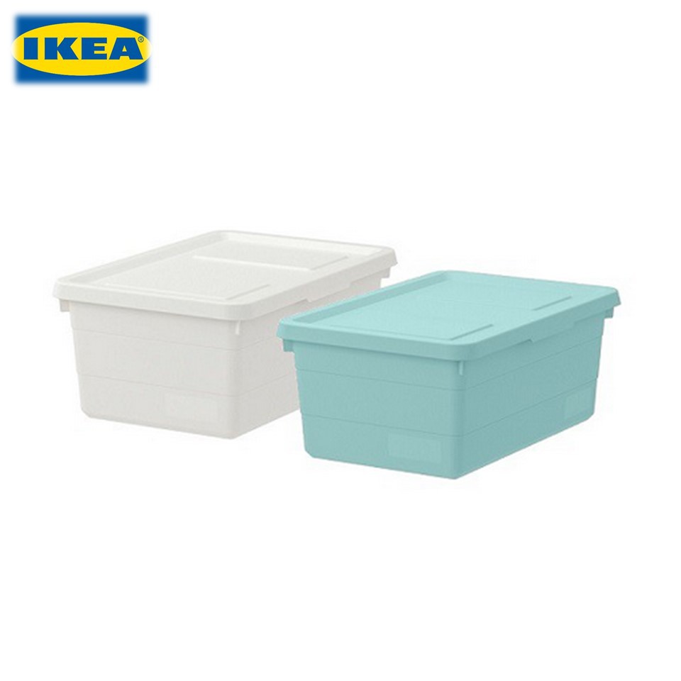 Ikea SOCKERBIT Box with Lid 38cm*25cm*15cm (Original) | Shopee Malaysia