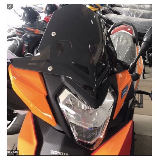 HONDA RS150 RSX VISOR WINDSHIELD WITH BRACKET | Shopee Malaysia