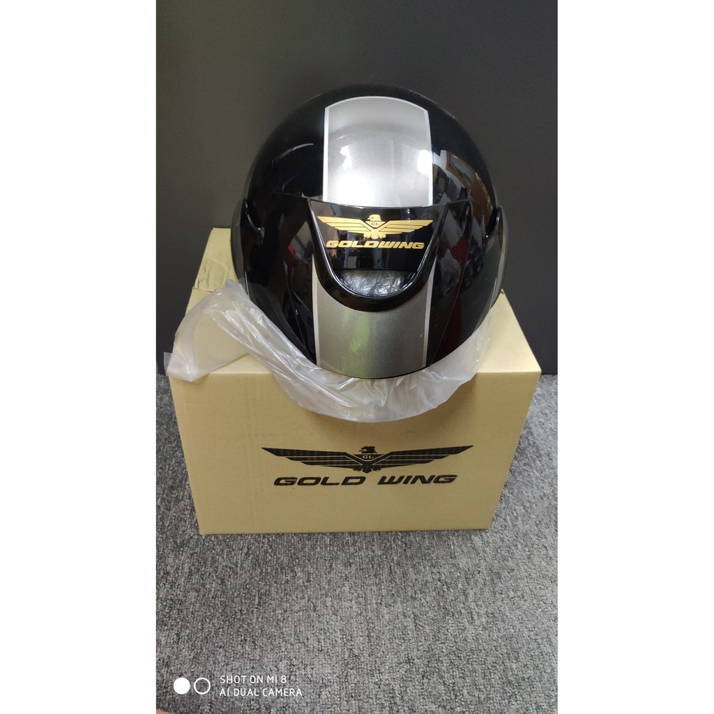 HELMET GOLDWING CRUISER-BLACK | Shopee Malaysia