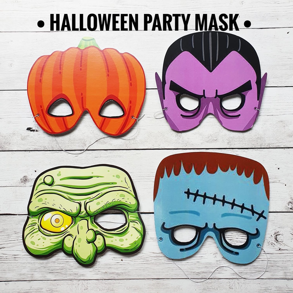 Halloween Mask Party Mask Scary Zombie Vampire Dracula Mummy ...