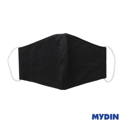 Face Mask 2 Layer Earloop Rubber Black VR01B | Shopee Malaysia