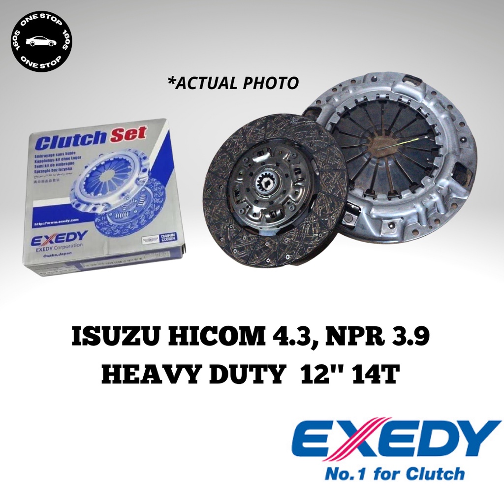 ISUZU HICOM 4.3 NPR 3.9 12'' 14T HEAVY DUTY EXEDY DAIKIN JAPAN CLUTCH ...