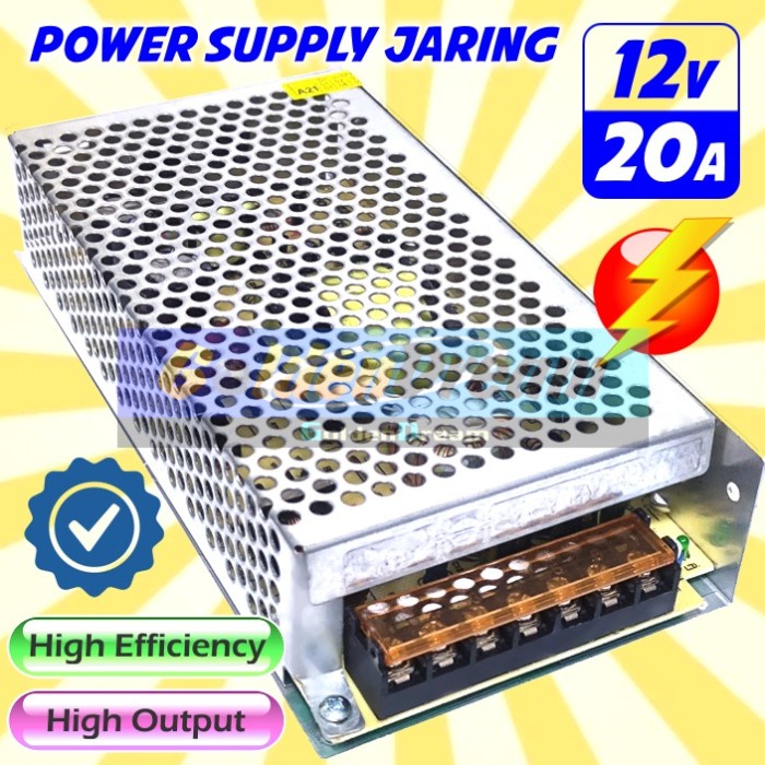 Power Supply 12v 20A Transformer Net DC 12v 20 A PSU Adapter 220v ...