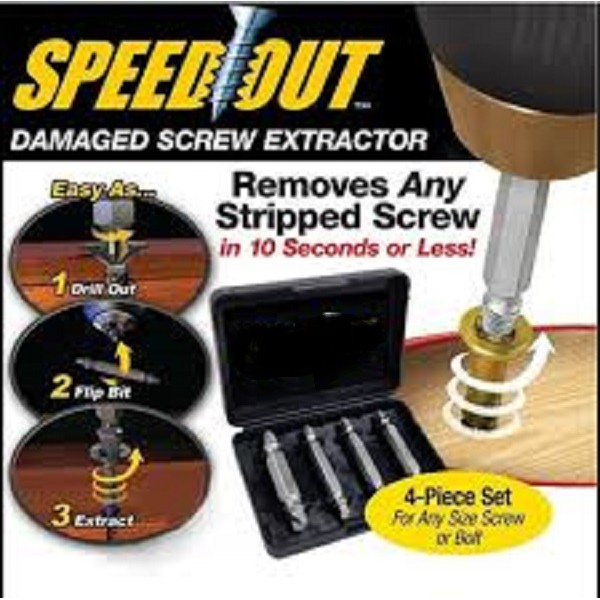 TOOL Drill Bits Guide Set Broken Damaged Bolt Remover 4 in1 /5 in 1 ...