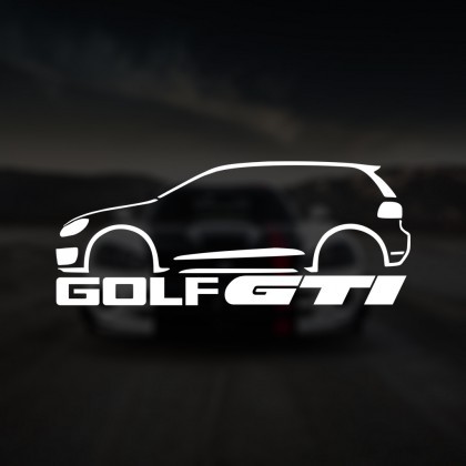 🔥Lowered Volkswagen Golf MK 6 GTI Sticker | Shopee Malaysia