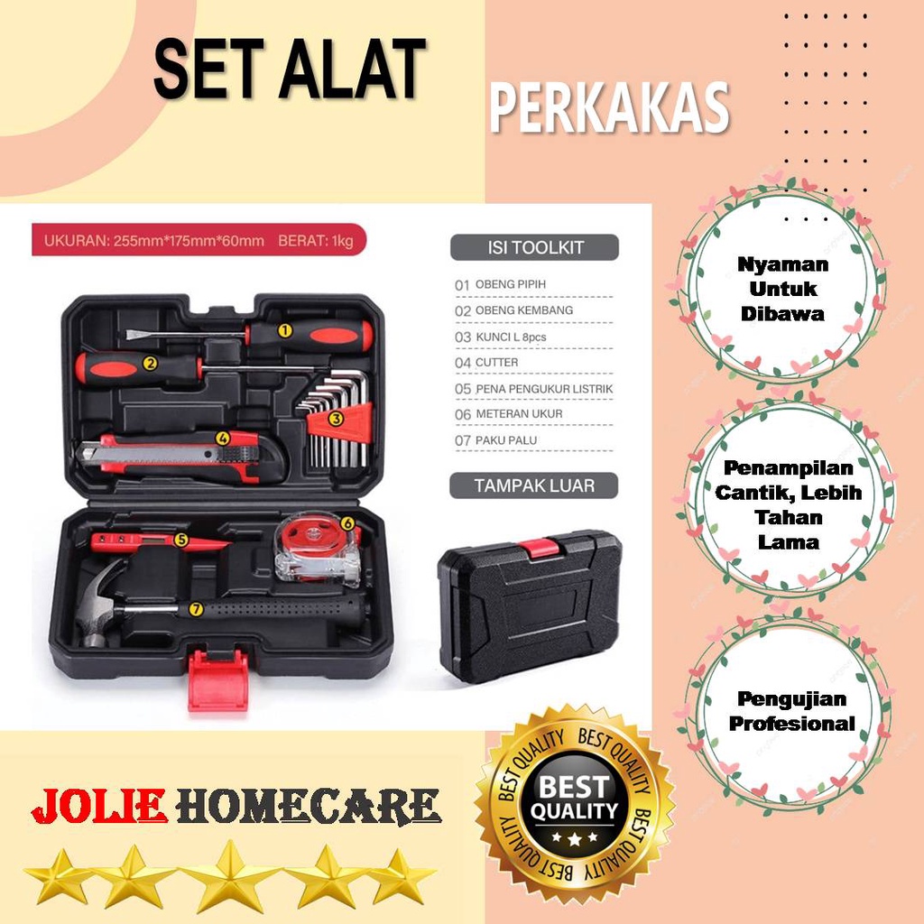 Tool Box Toolset Toolbox Toolbox Toolbox Screwdriver Repair Toolbox Mechanical Carpenter Set 15 ...