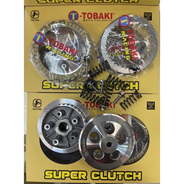 YAMAHA LC135 4S AUTO TOBAKI RACING SUPER HYPER CLUTCH FULL SET KEVLAR CLUTCH PLATE & IRON PLATE ...