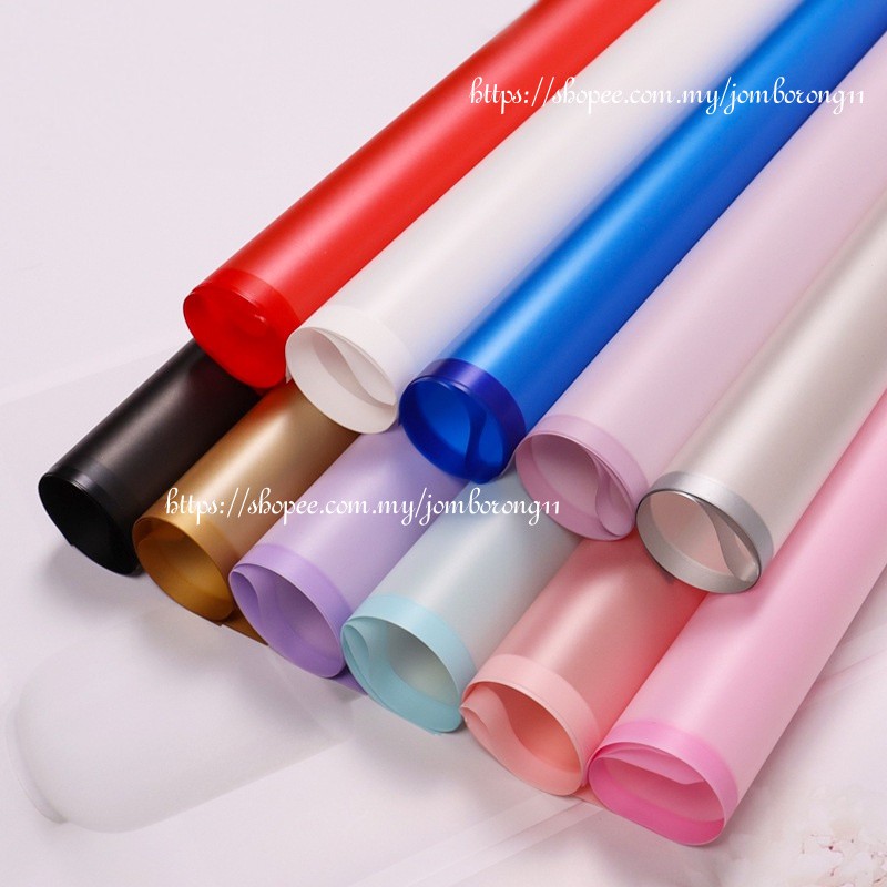 (20PCS) WL LINE Waterproof Flower Wrapping Paper Bouquet Gift Florist ...