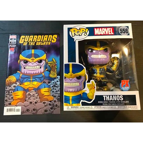 Funko Pop Marvel Thanos PX #556 with Comic | Shopee Malaysia