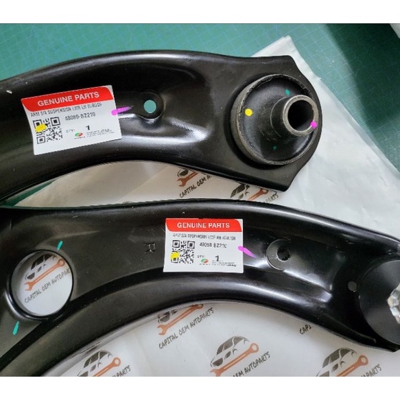 Perodua Axia Bezza Lower Arm Front Genuine Part Original 1PC 48068 ...