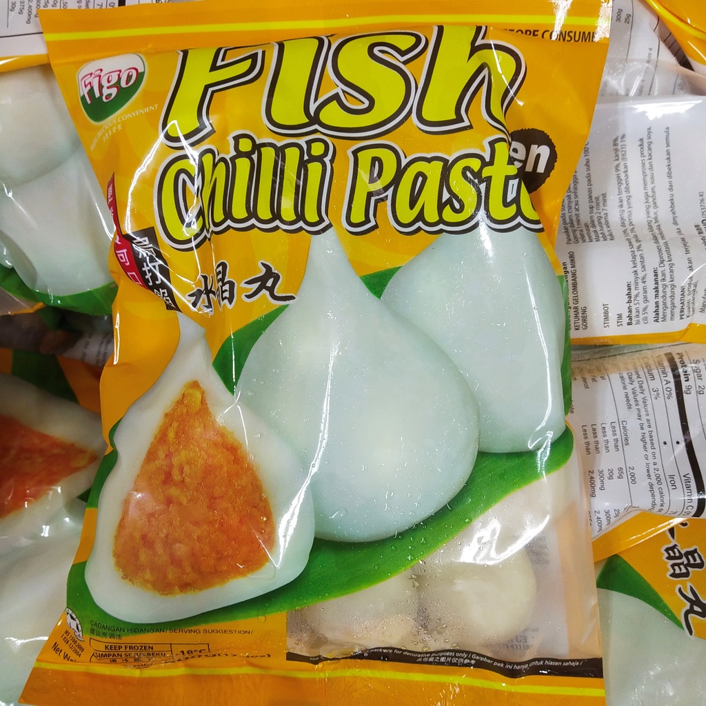 Figo Premium Fish En Chili Paste Fish Ball500g Frozen Halal | Shopee ...