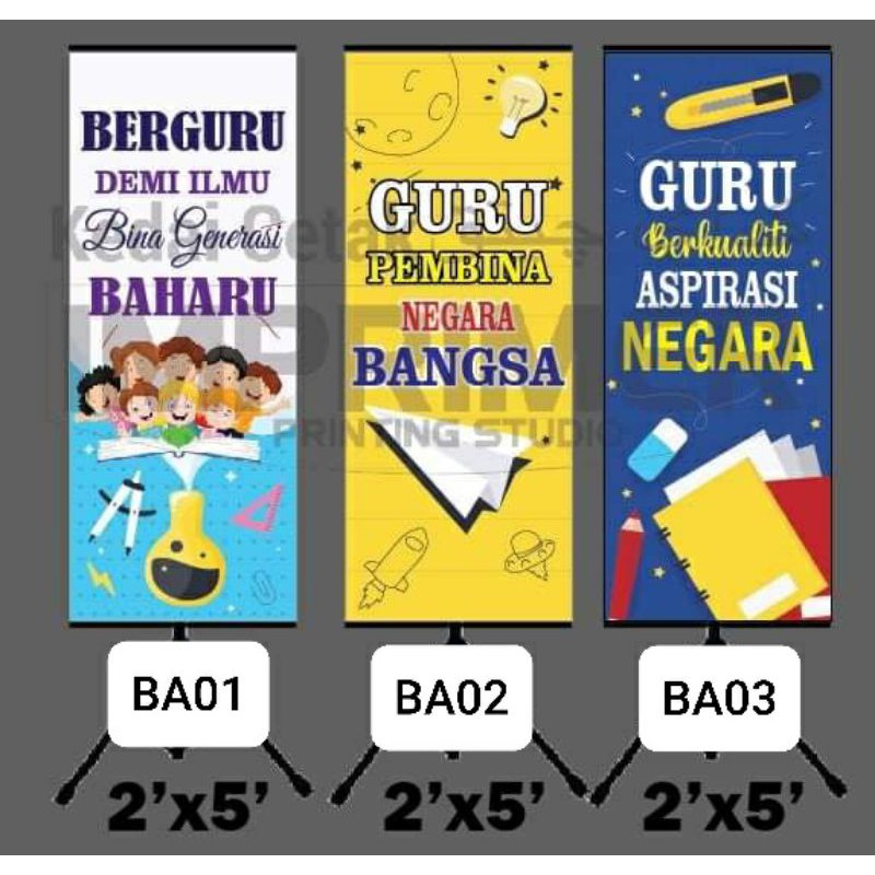 bunting tema hari guru | Shopee Malaysia