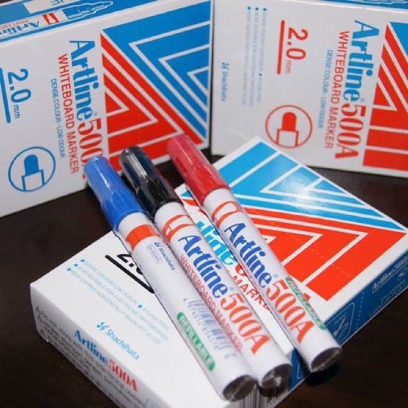 🔥Ready Stock🔥Artline Whiteboard Marker 500A - 2.0MM Bullet Tip | Shopee ...