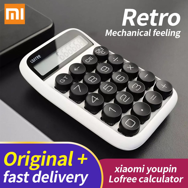 Lofree calculator Retro style calculatorLCD display Button mechanical ...