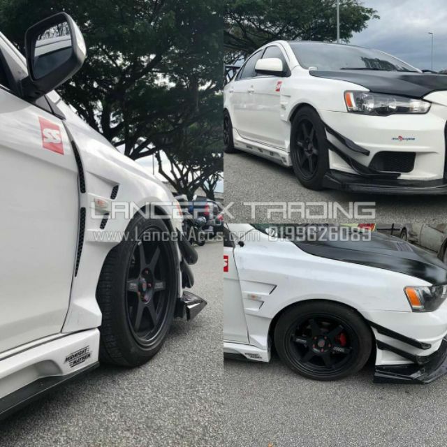 Varis Ver1 Mitsubishi Lancer GT Proton Inspira Front Fender STYLISH ...