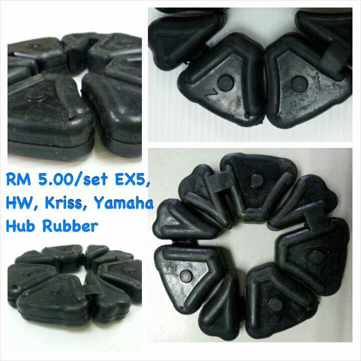 Motorcycle Hub Rubber (Honda, Yamaha, Kriss) | Shopee Malaysia