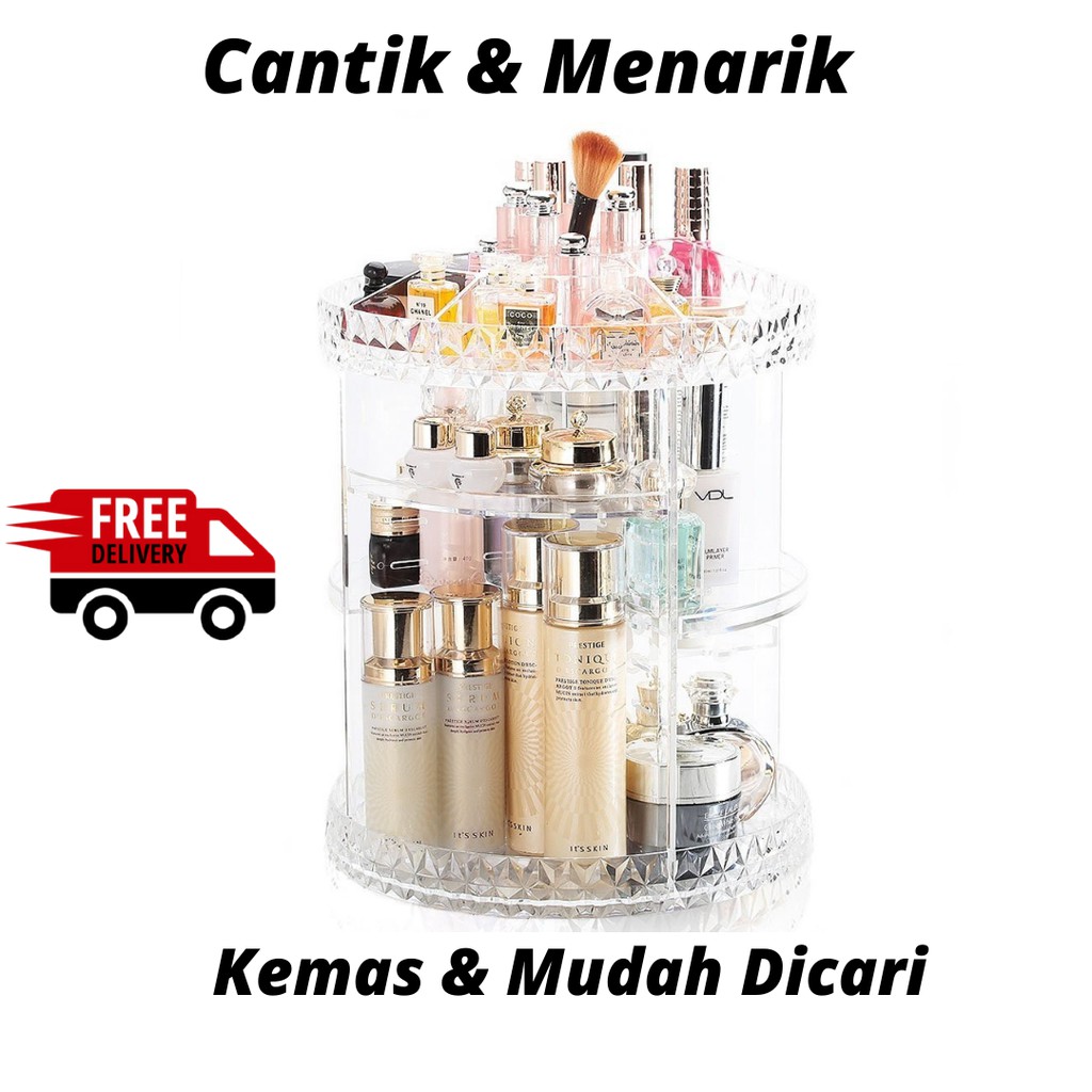 Makeup Organizer Murah Msia | Saubhaya Makeup