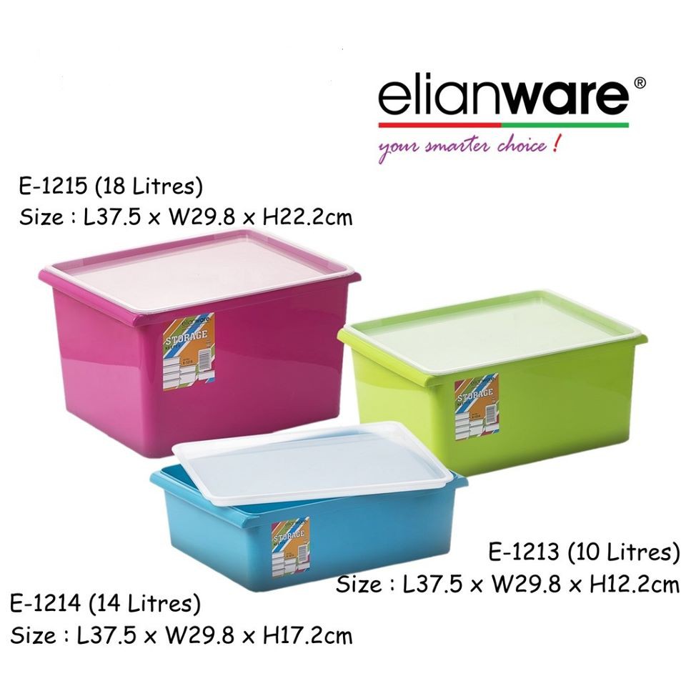 Elianware Storage Keeper / Storage Box ( 10 Litres / 14 Litres / 18 ...