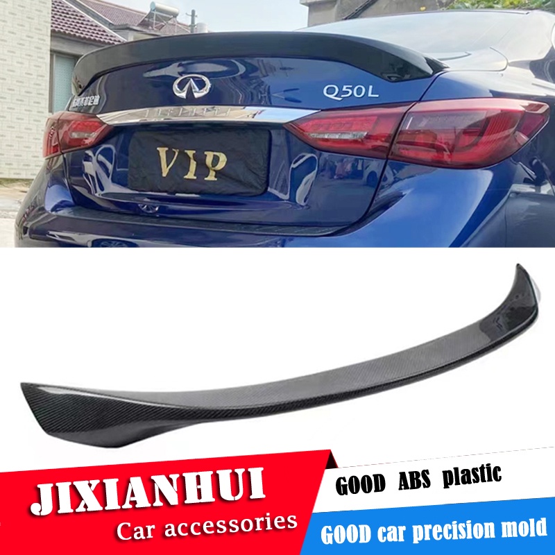For Infiniti Q50 DJK Spoiler 2014-2019 Infiniti Q50 Spoiler PSM ABS ...