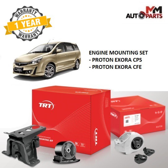 ENGINE MOUNTING FULLSET - PROTON EXORA CPS / CFE / TURBO / NON TURBO ...