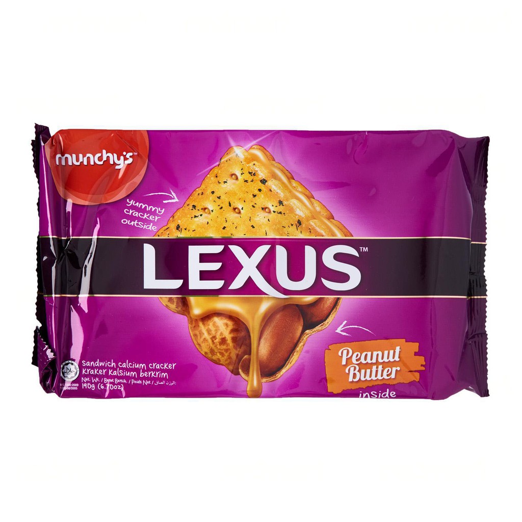 Munchy's LEXUS Biscuit 109g / 190g / 200g (Assorted flavors) | Shopee ...