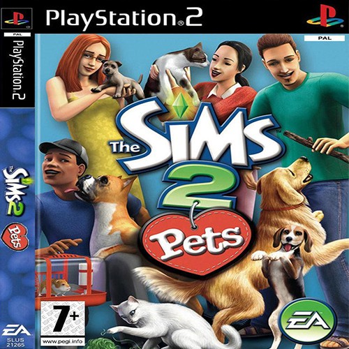 PS2 Game Disc (Quality) (Quick Delivery) The Sims 2 Pets (USA) | Shopee ...