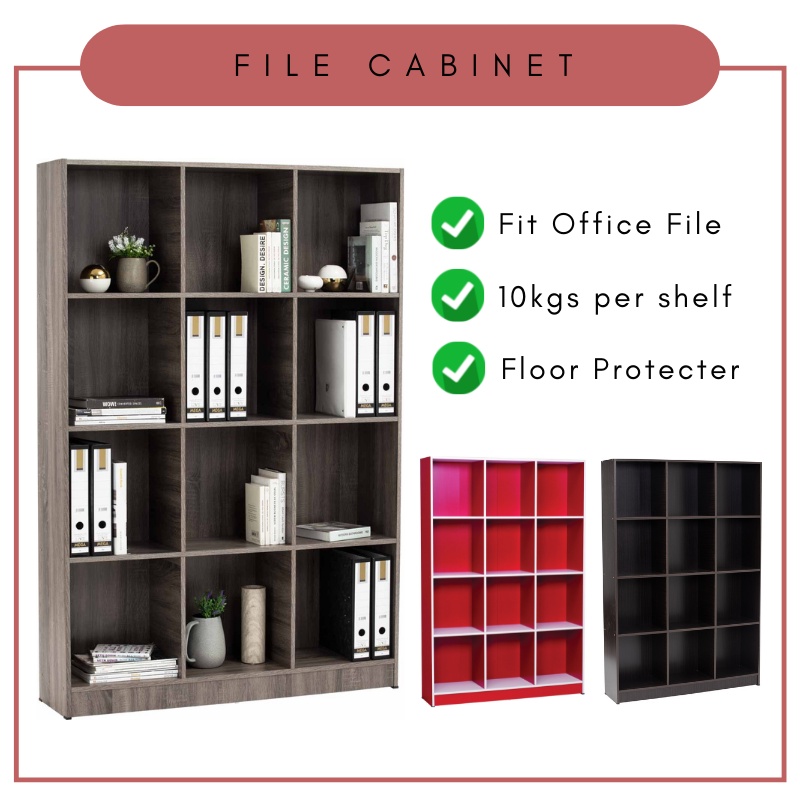 Alora Furniture - ECO 12C File Cabinet / File Rack / Book Rack / Office ...