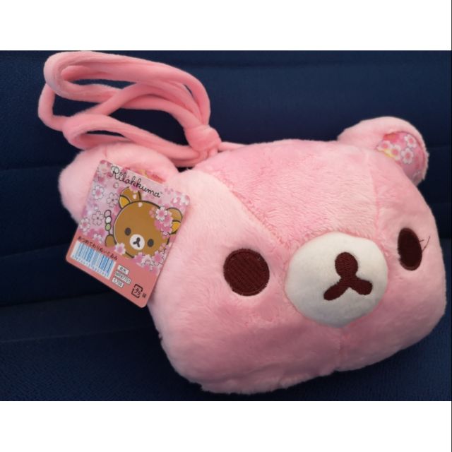 (Original) Rilakkuma Children Sling Bag (PINK) 轻松熊单肩包(粉色) | Shopee Malaysia