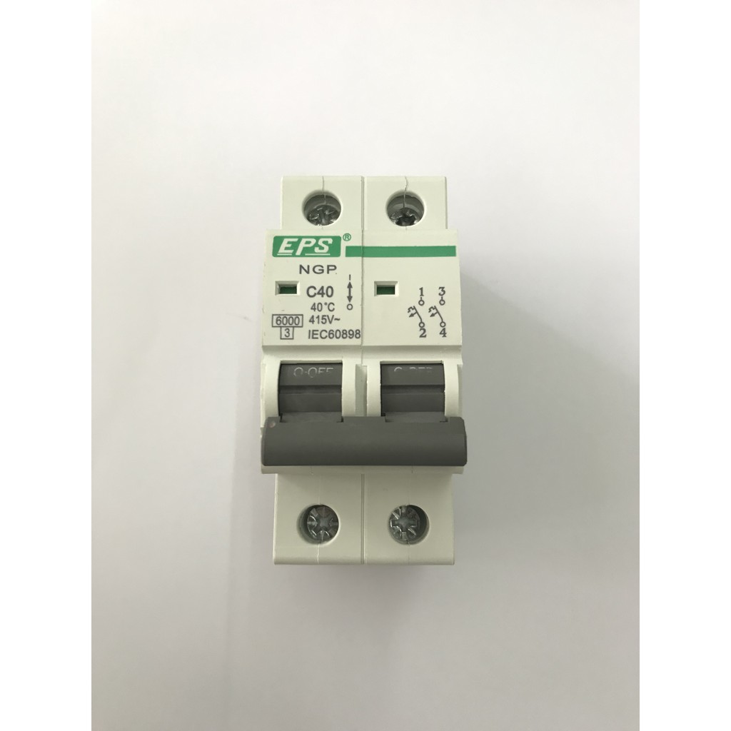 EPS 2 POLE MCB 40A, 63A Miniature Circuit Breaker (6KA & SIRIM APPROVE ...