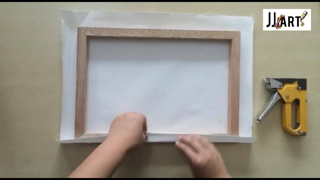 Wooden Canvas Frame / Bingkai kayu Kanvas / 帆布画框 -Solid Wood-DIY Frame ...